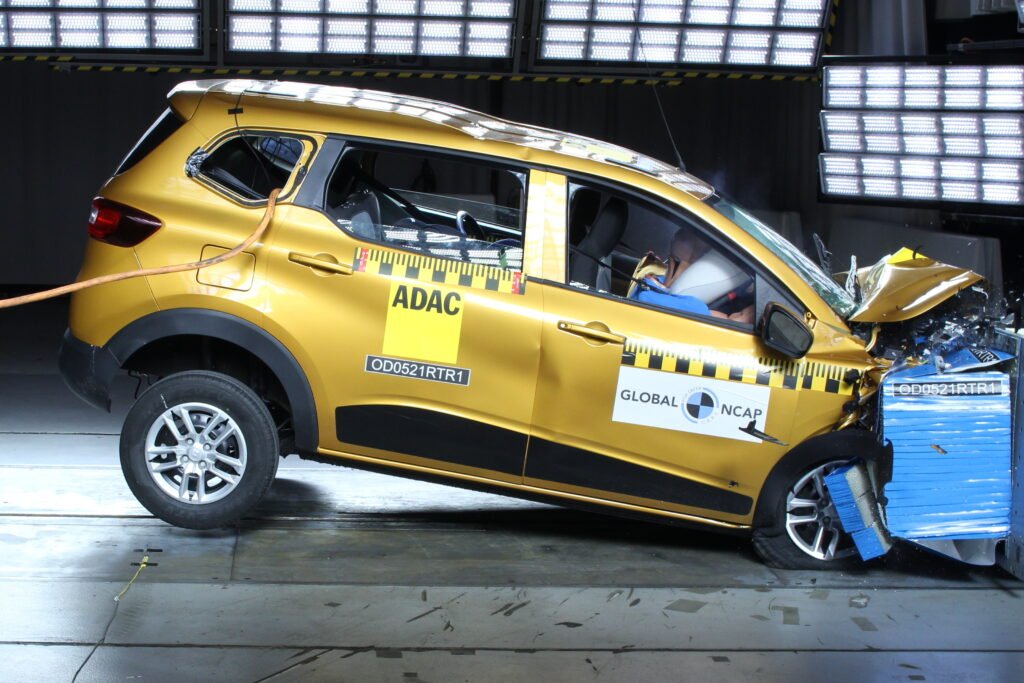 2021 Renault Triber scores 4-stars in Global NCAP crash test - Vandi4u