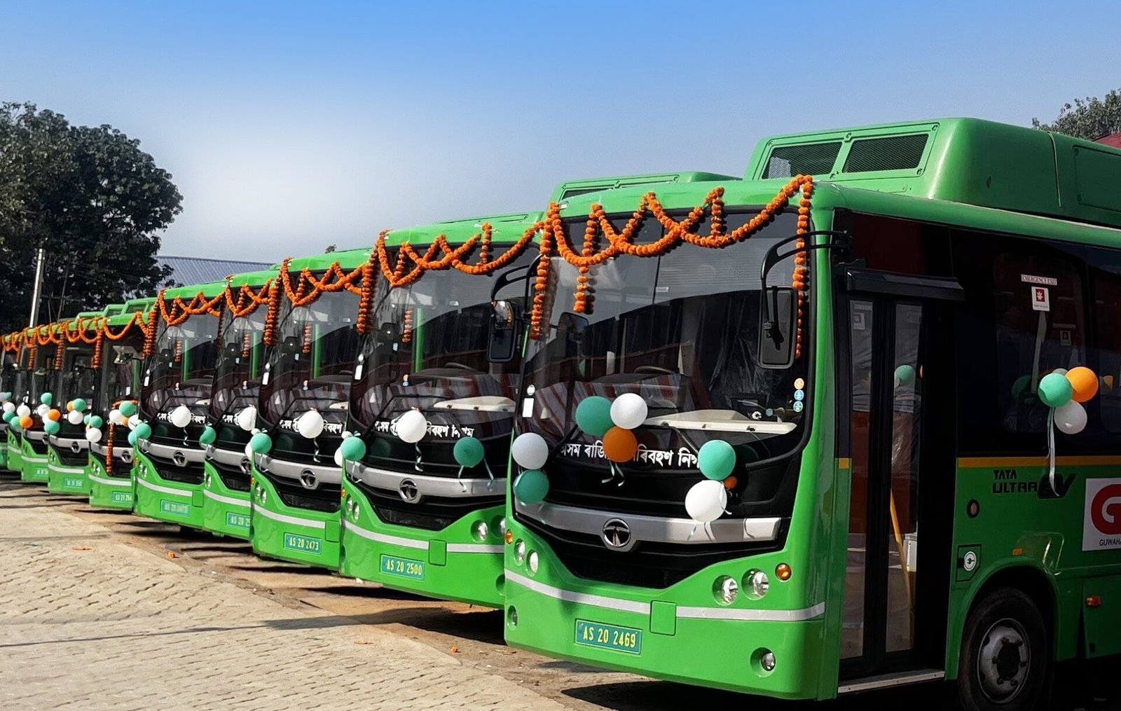 Tata Motors delivers 100 electric buses to Assam State Transport ...